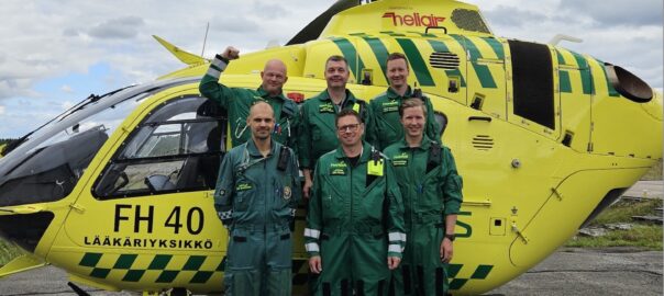 FinnHEMS 40 on paljon ilmassa - Pelastustieto